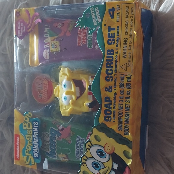 Nickelodeon | Bath, Skin & Hair | Spongebob Squarepants Soap And Scrub ...